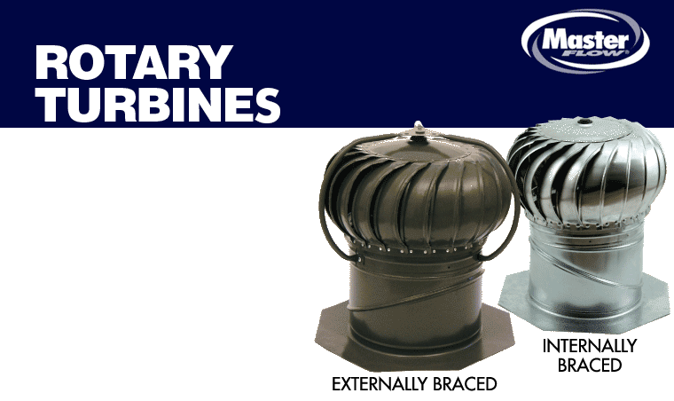 Rotary Turbine Vents for Attic Ventilation in Northern Virginia